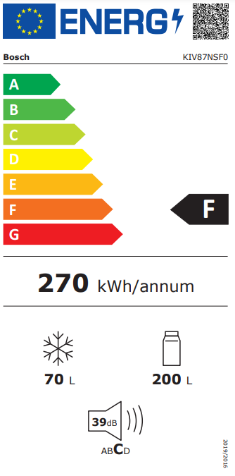 Bosch Ugradni frižider KIV87NSF0 | Tehnomanija